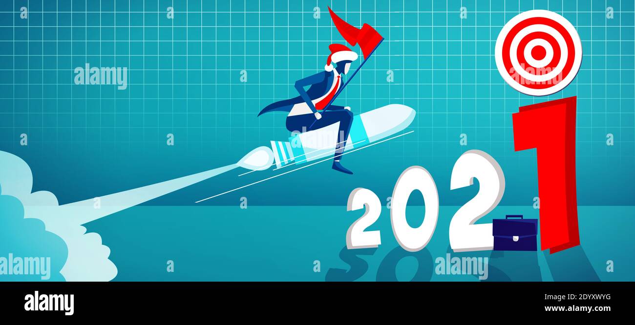 Creative design concept for the year 2021. 3D illustration Stock Photo ...