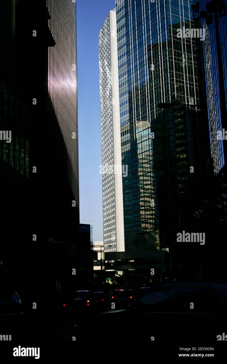 Skyscrapers of Hong Kong - Central District Stock Photo - Alamy
