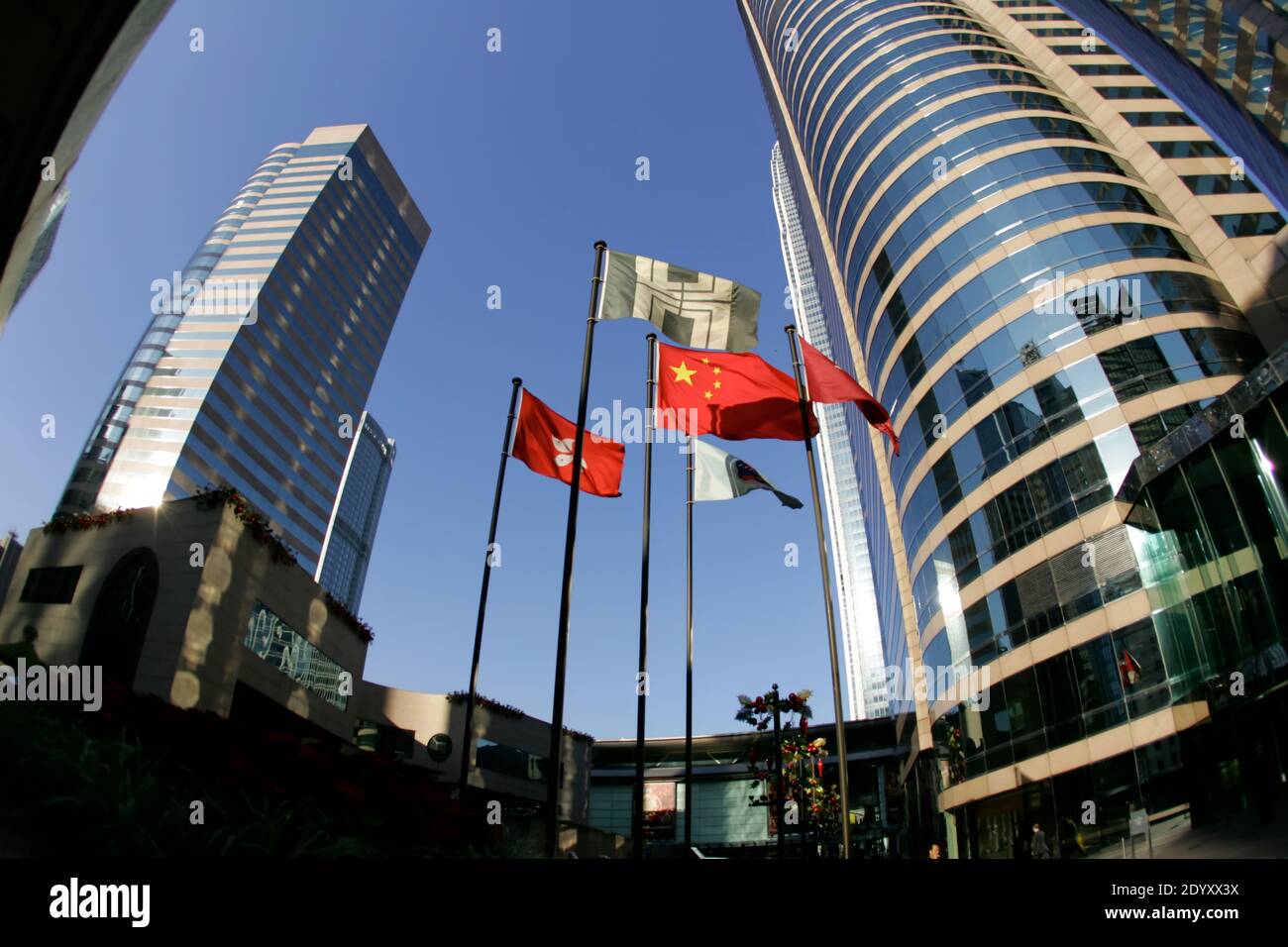 Skyscrapers of Hong Kong - Central District Stock Photo - Alamy