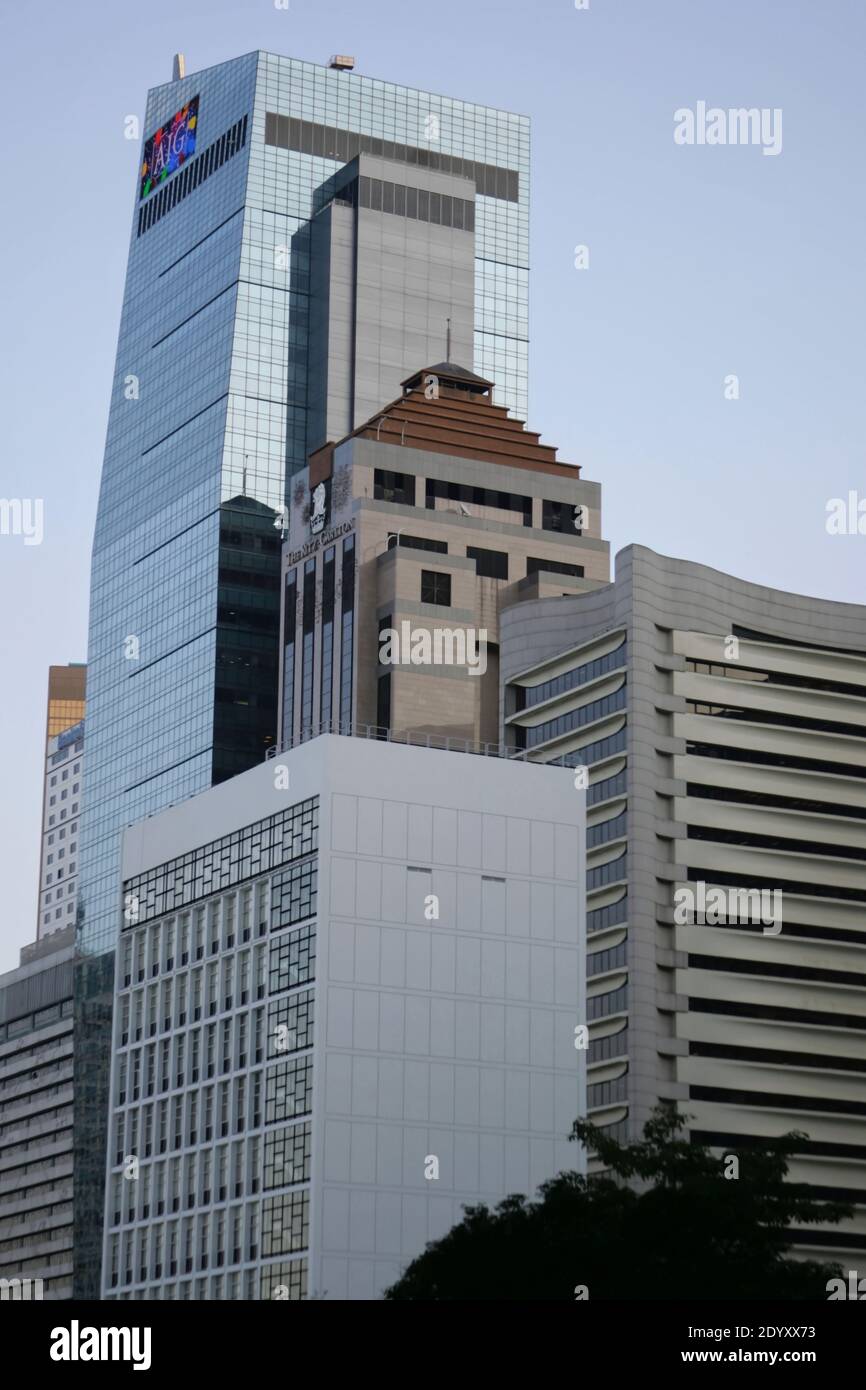 Skyscrapers of Hong Kong - Central District Stock Photo - Alamy