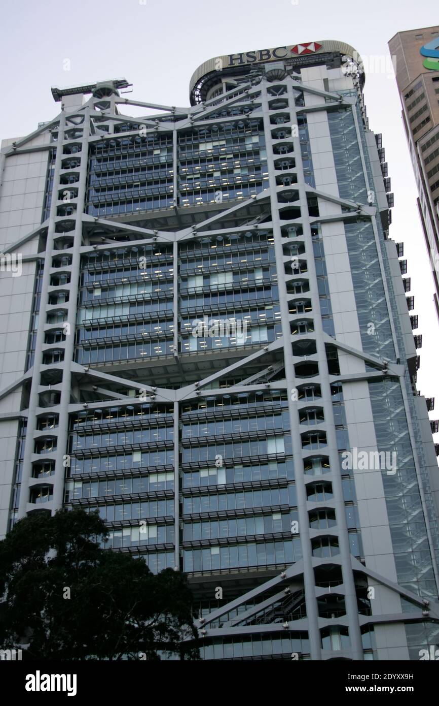 Skyscrapers of Hong Kong - Central District Stock Photo - Alamy