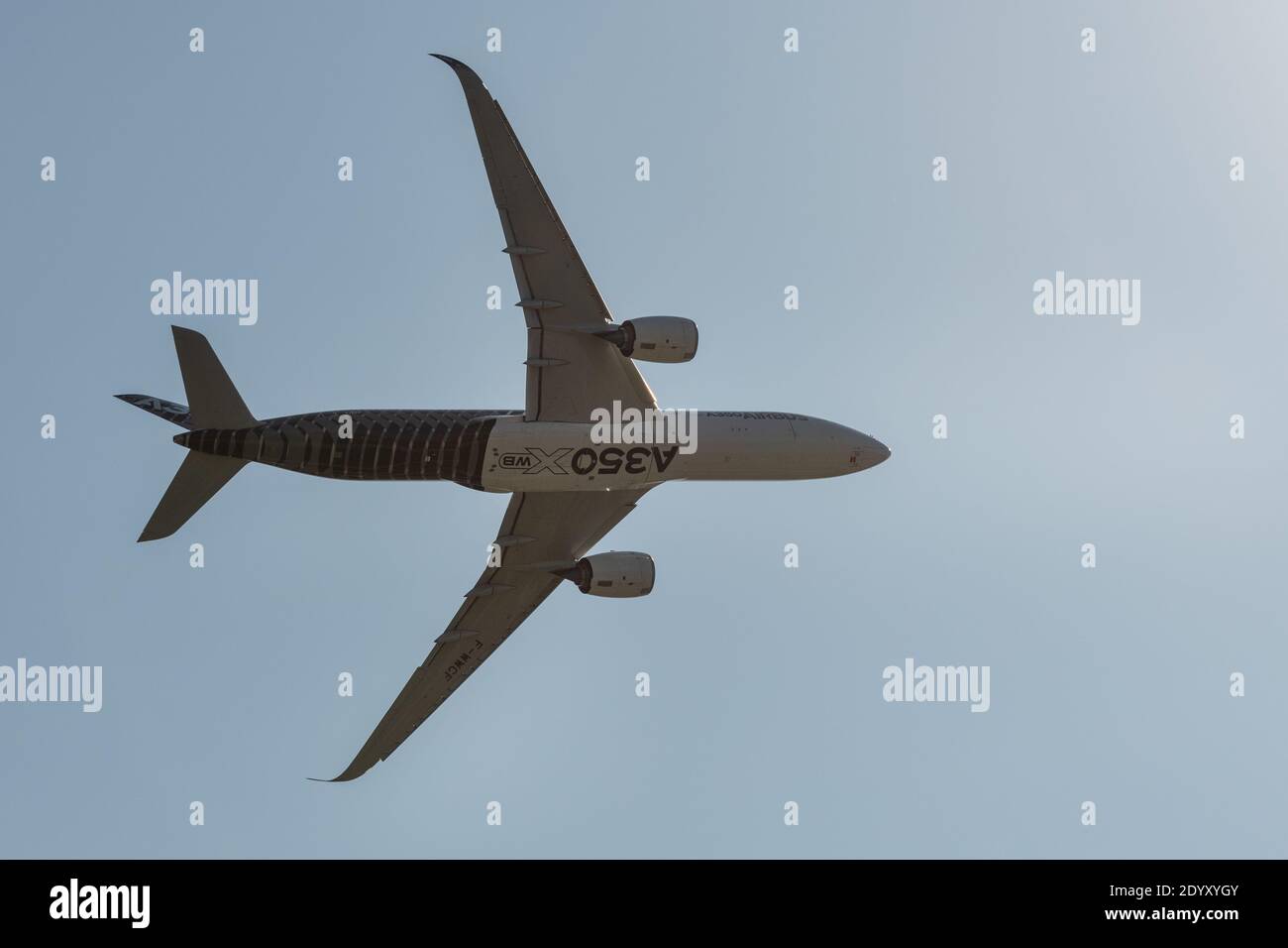 August 30, 2019. Zhukovsky, Russia. long-range wide-body twin-engine ...