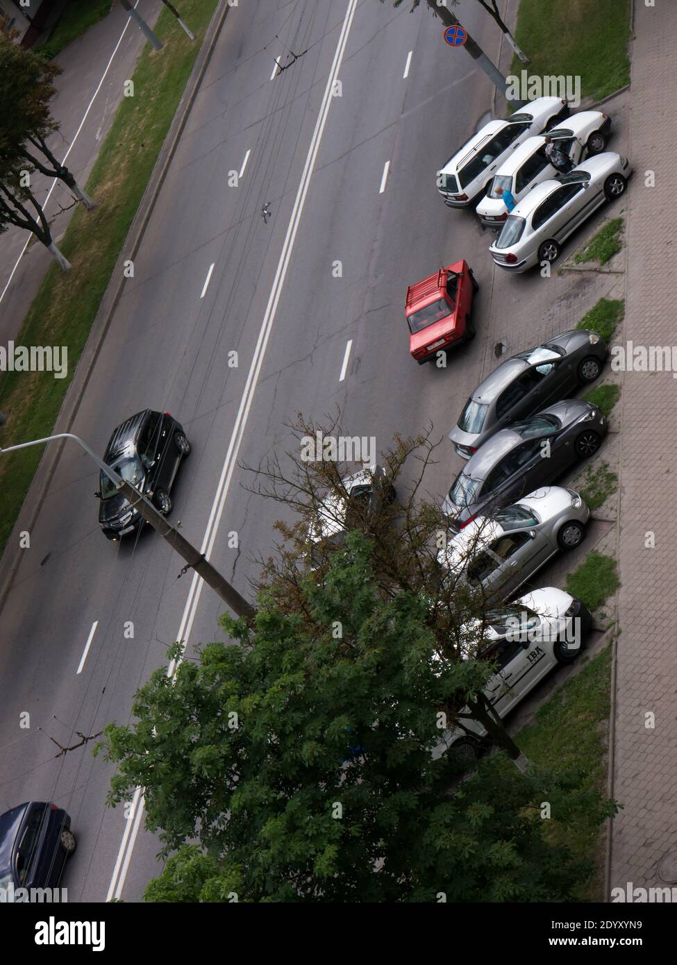 The Architecture backgrounds and car objects. Constructivist style ...