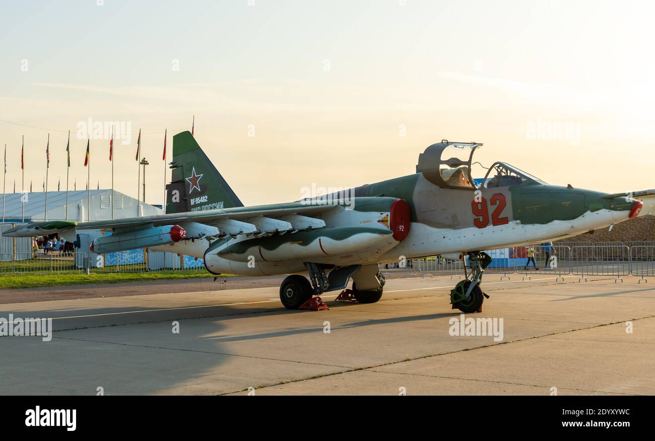 Sukhoi su 25 fighter jet hi-res stock photography and images - Alamy