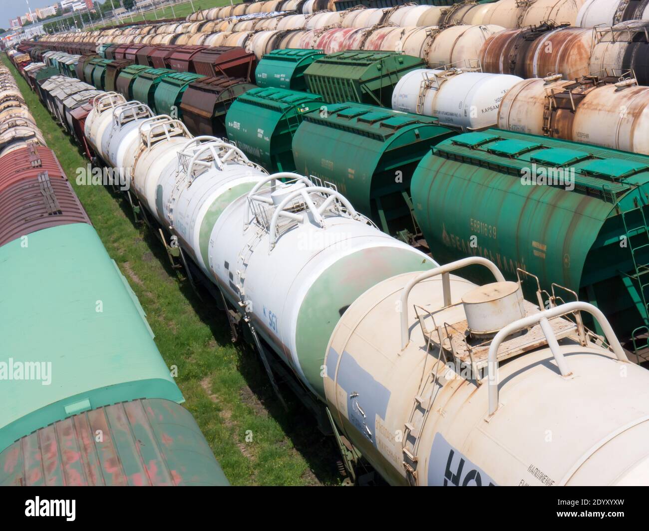 Railroad background hi-res stock photography and images - Alamy