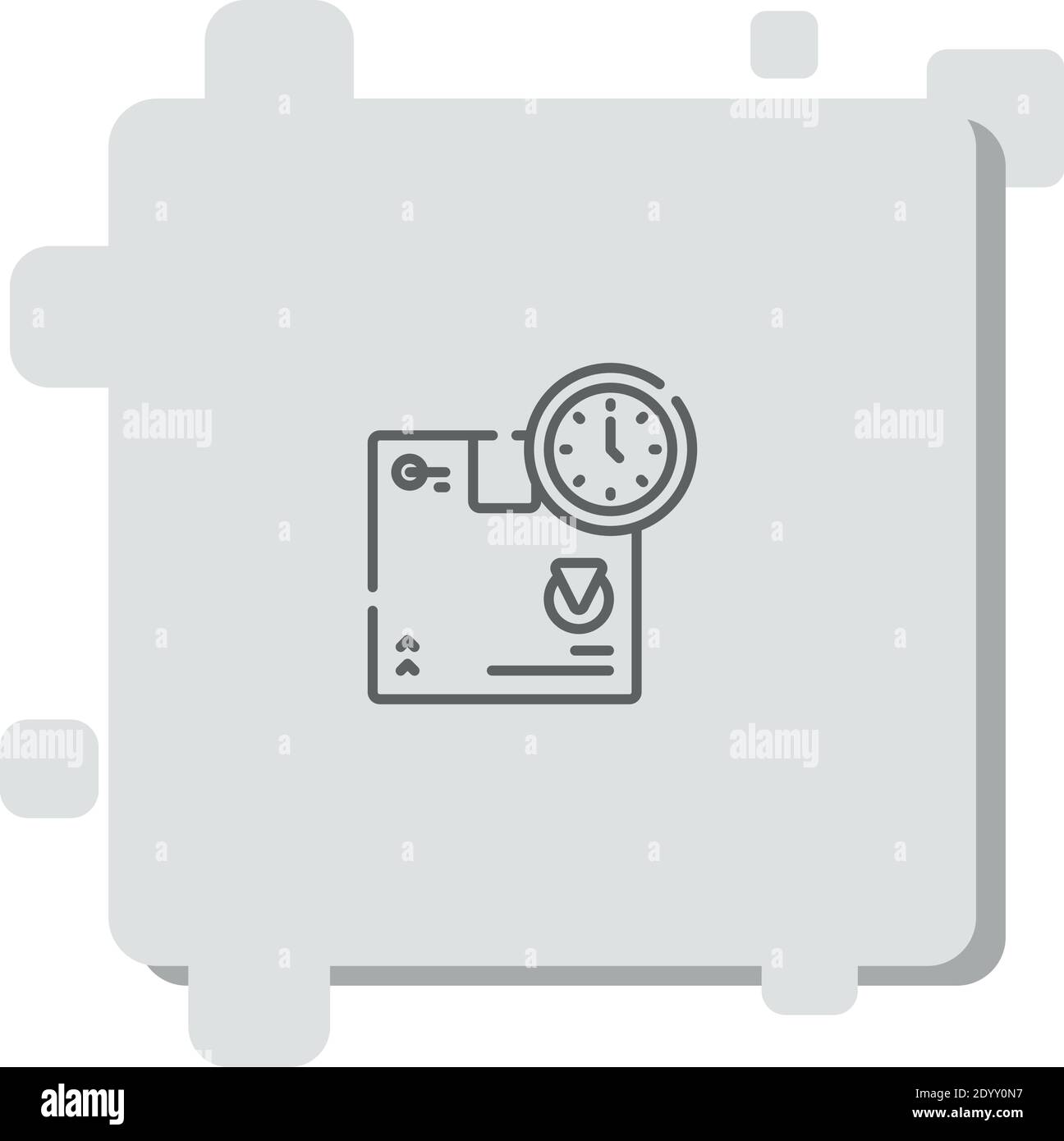 lead time vector icon modern simple vector illustration Stock Vector ...