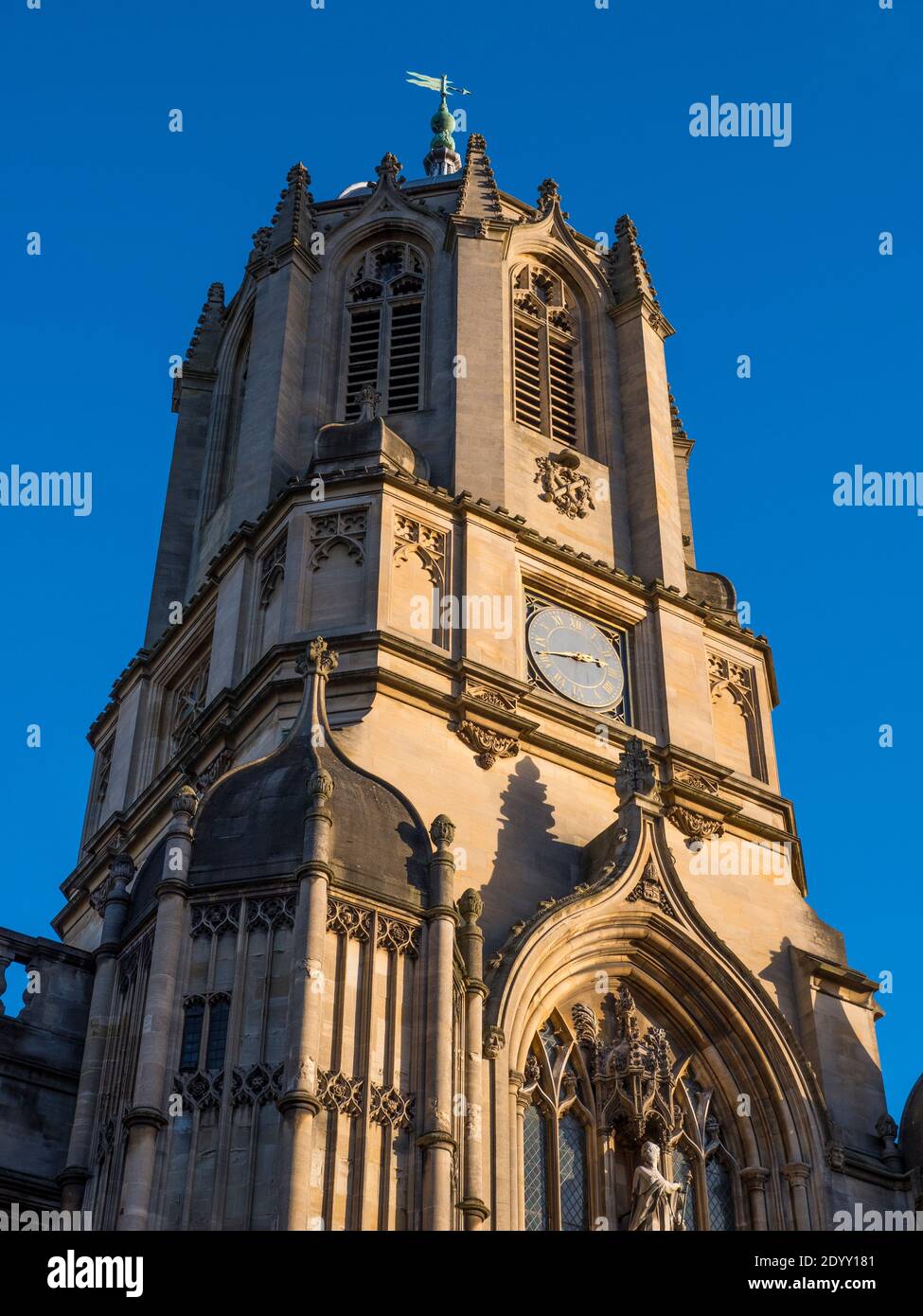 Tom Tower, Oxford Landmark, Christ Church College, University of Oxford ...