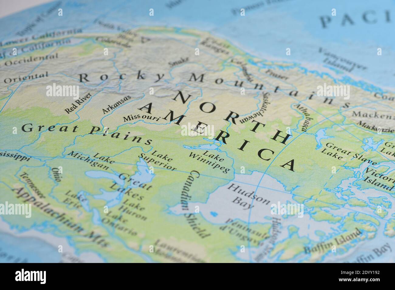 North America map Stock Photo - Alamy
