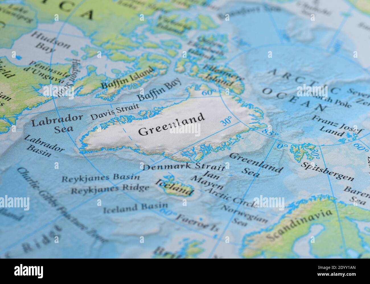 Atlas of greenland hi-res stock photography and images - Alamy