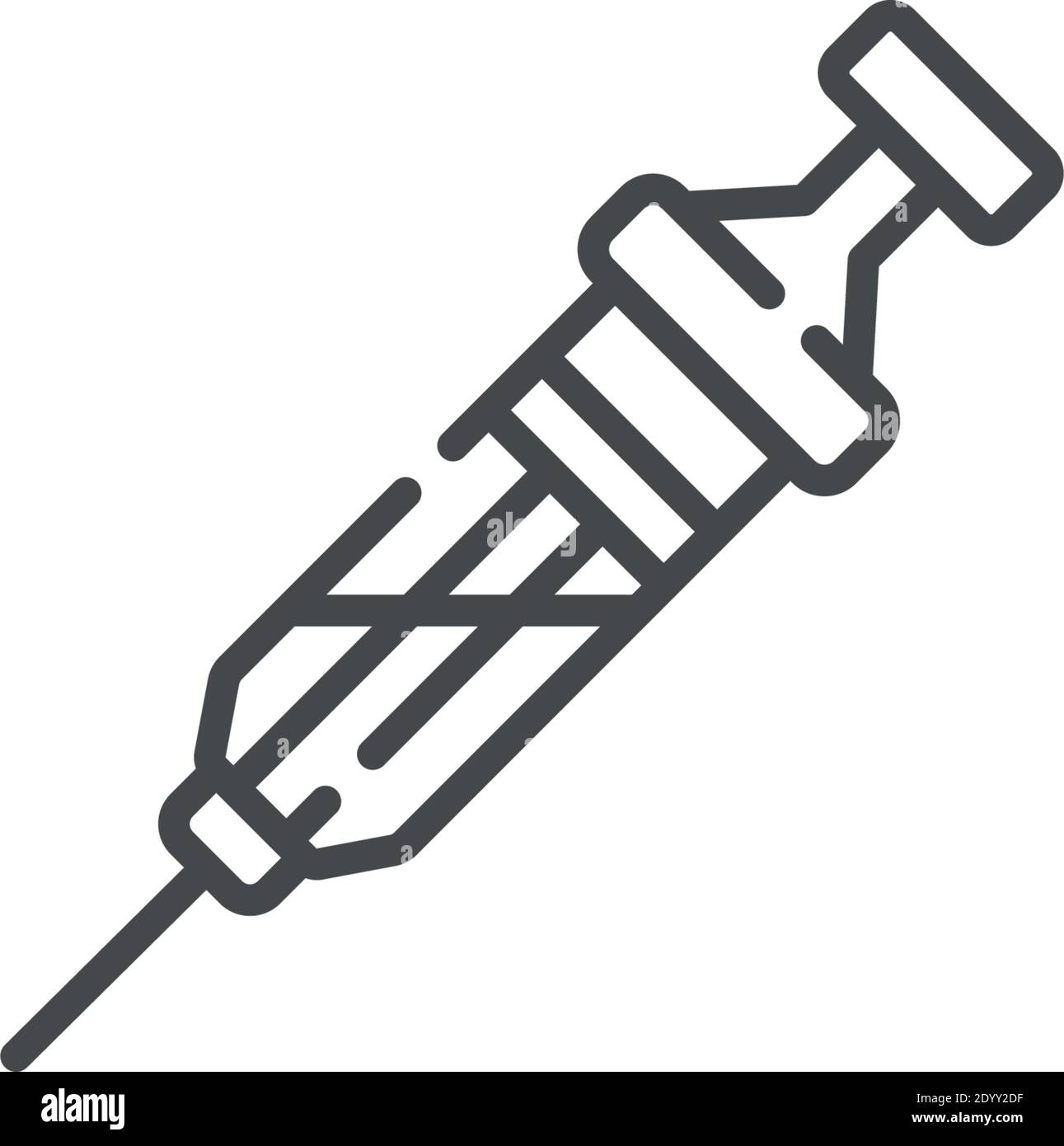 syringe vector icon modern simple vector illustration Stock Vector ...