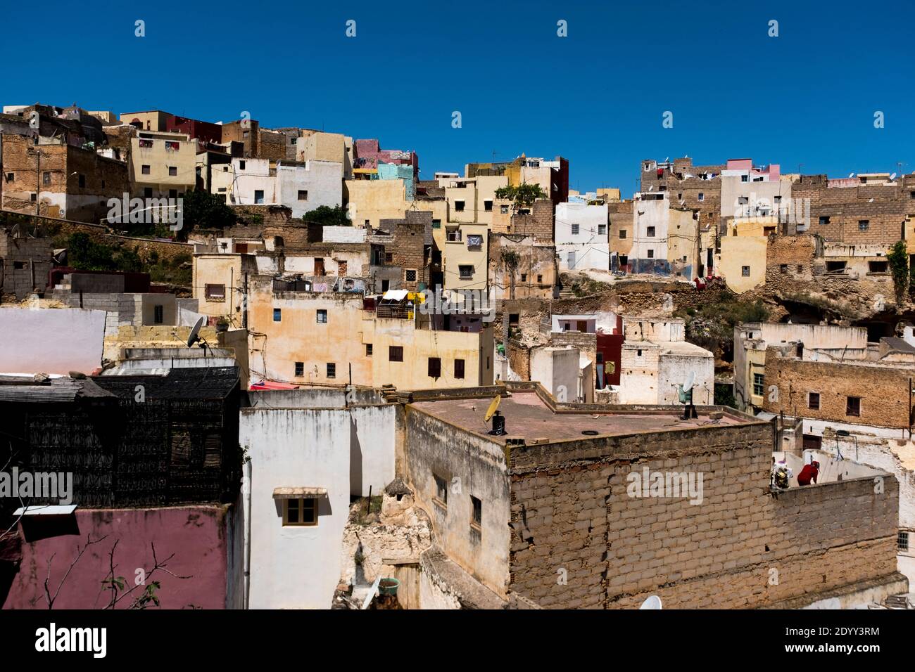 Berber village in the Middle Atlas region, Morocco Stock Photo - Alamy