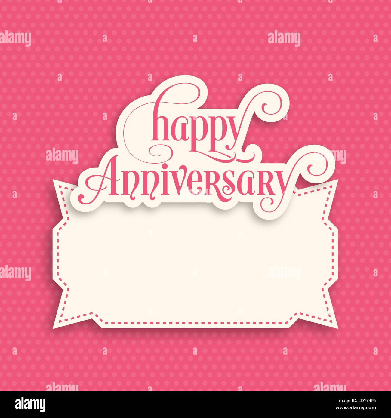 Illustration of Happy Anniversary Celebration vector Stock Vector Image ...