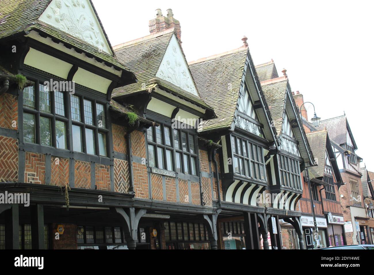 Chester Buildings Main Street Stock Photo - Alamy