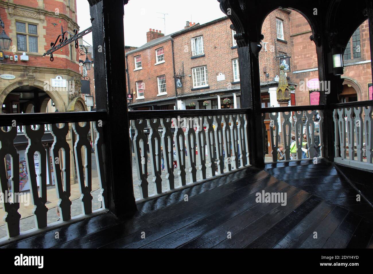 Chester The Rows Stock Photo - Alamy
