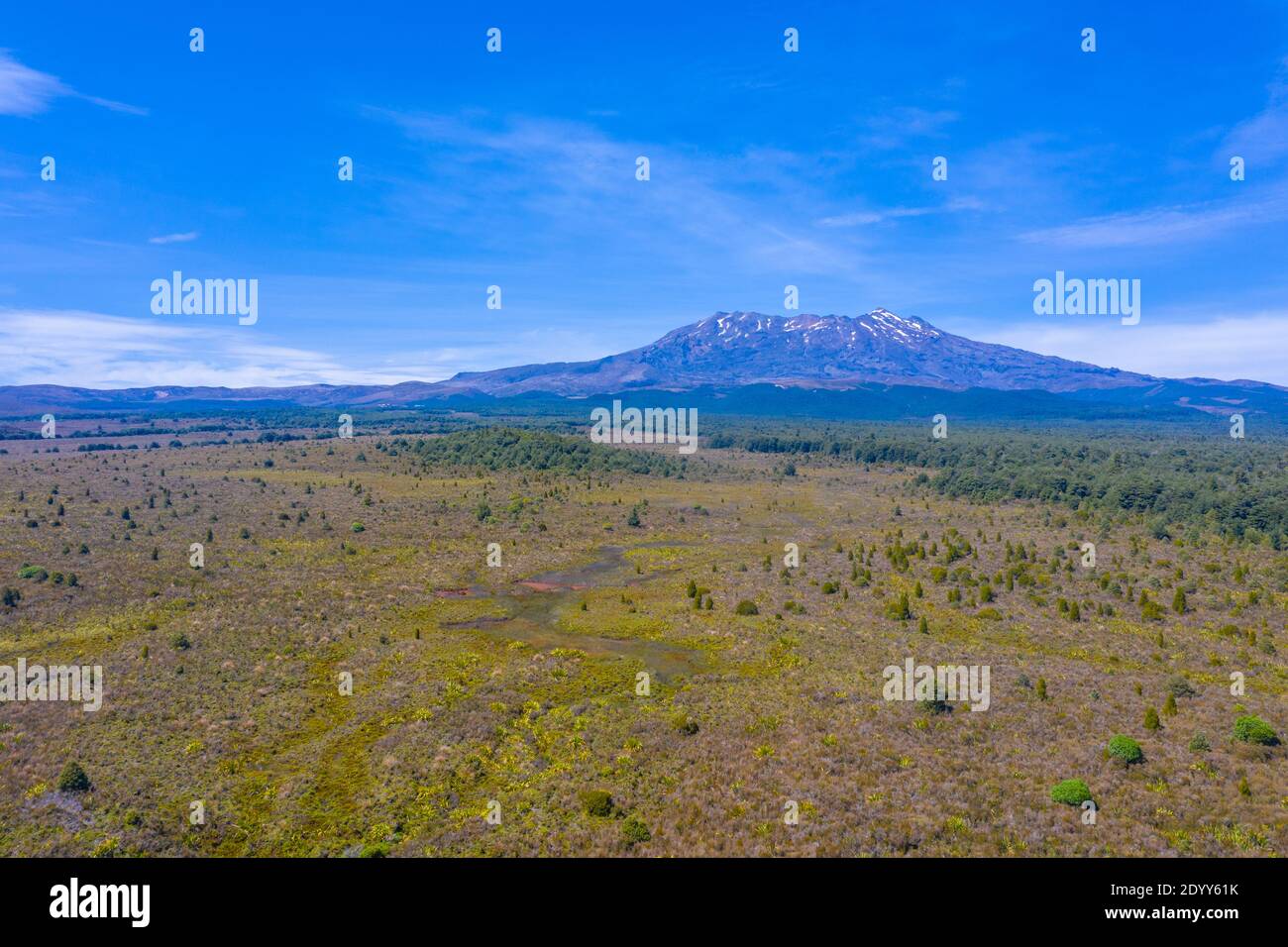 Mount Ruapehu in New Zealand Stock Photo - Alamy