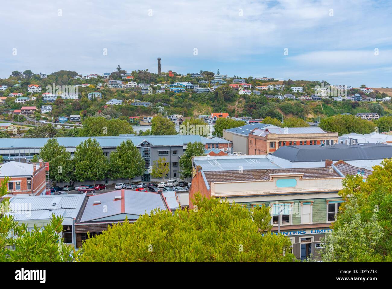 Aerial view of Whanganui, New Zealand Stock Photo - Alamy