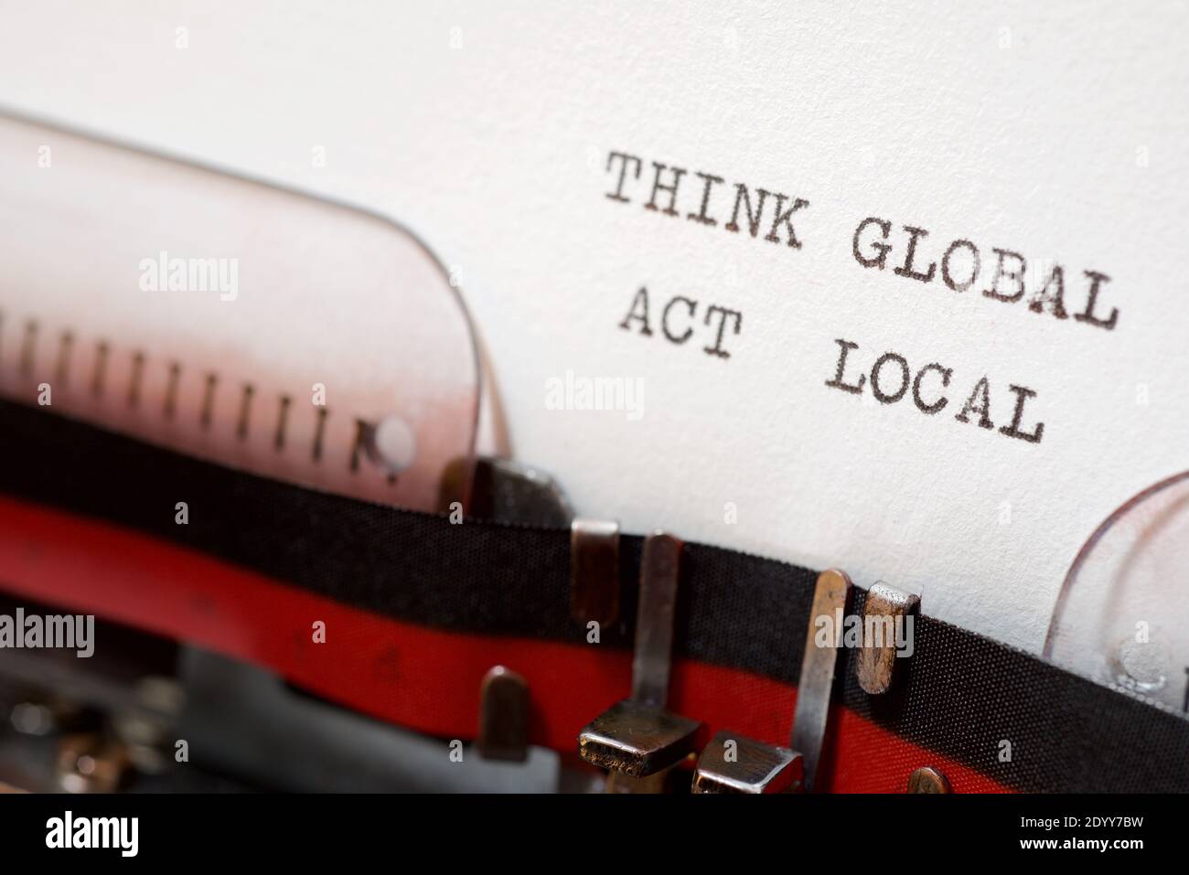 Act local hi-res stock photography and images - Alamy