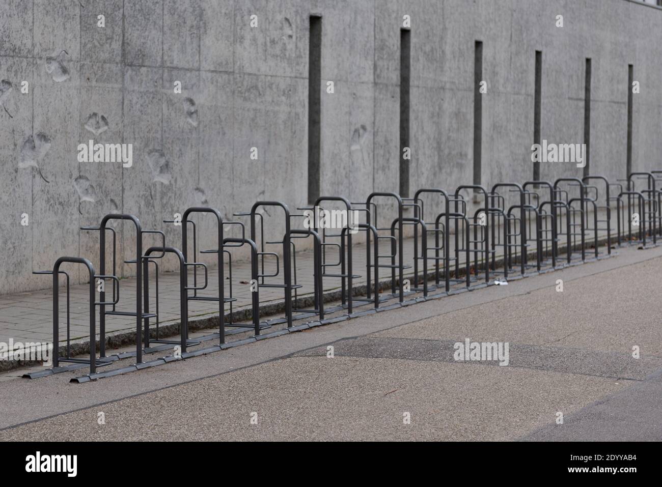 Bike racks school hi-res stock photography and images - Alamy