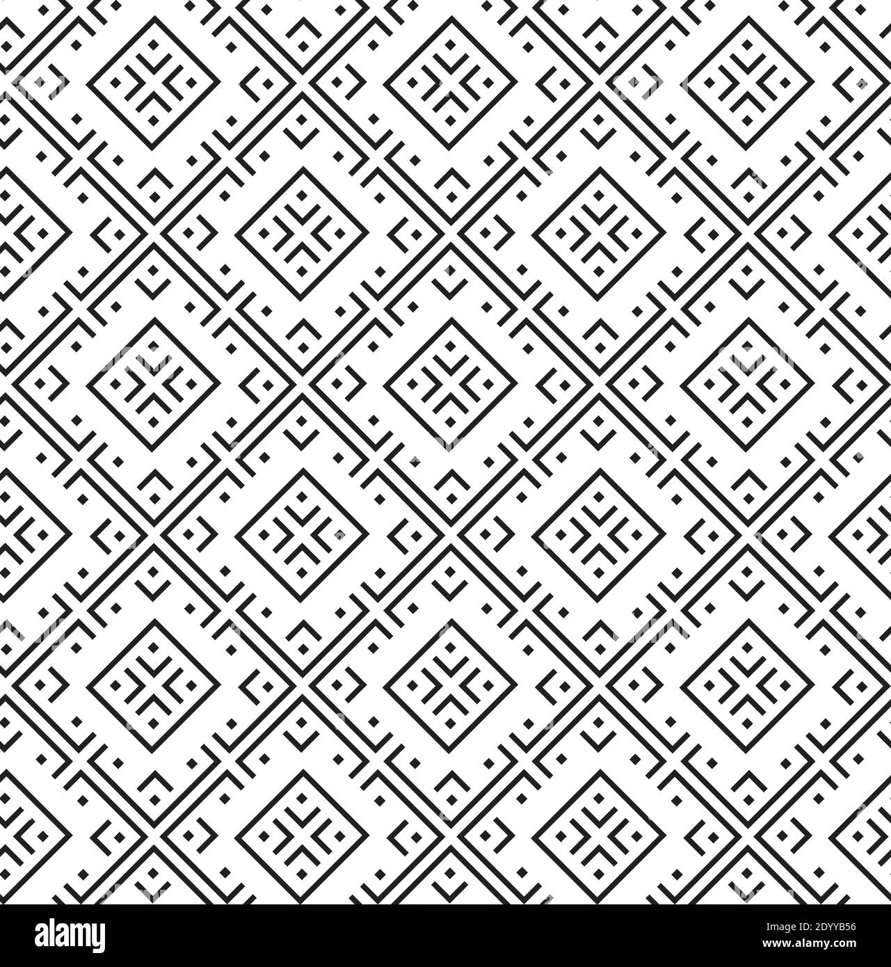 Black and white pattern abstract graphic Stock Vector Image & Art - Alamy