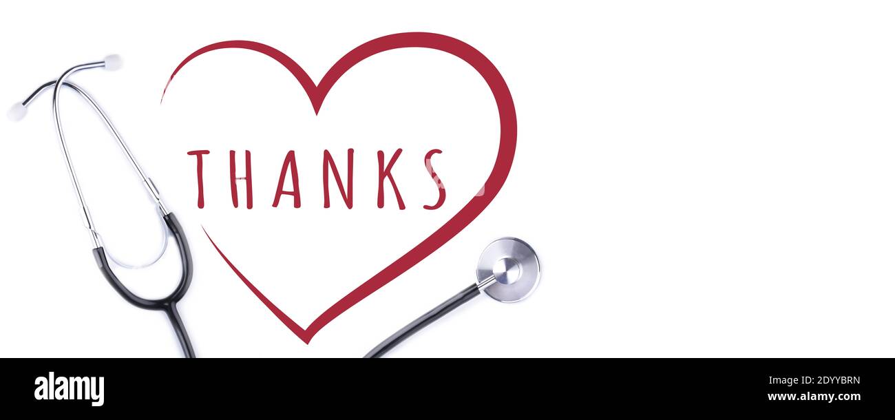 Thank you doctor and nurse Cut Out Stock Images & Pictures - Alamy