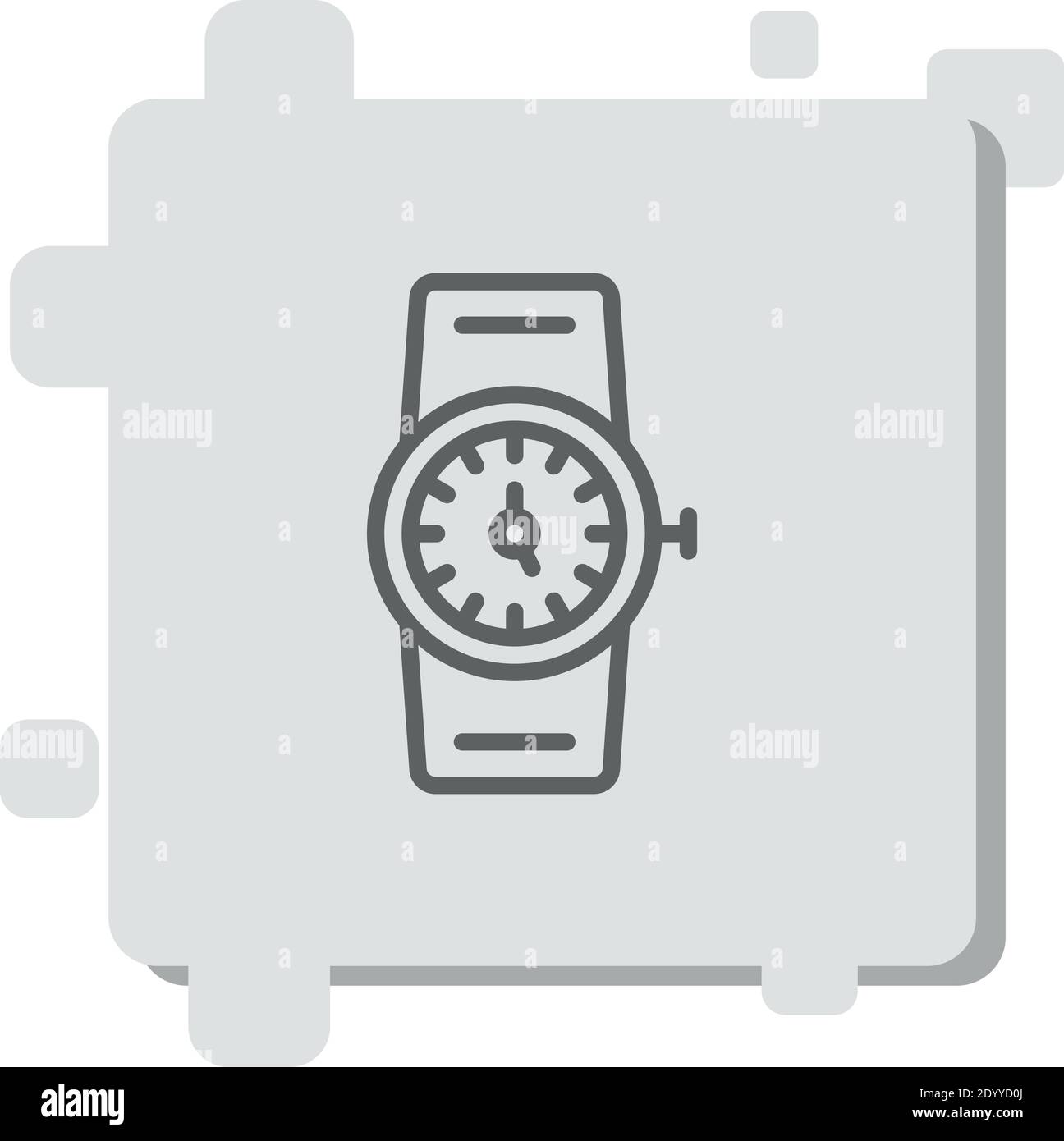 watch vector icon modern simple vector illustration Stock Vector Image ...