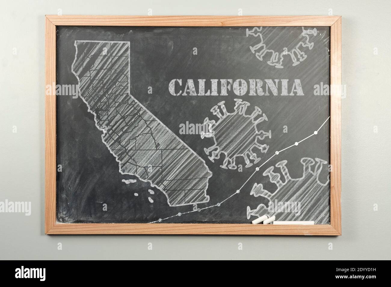 Corona california map hi-res stock photography and images - Alamy