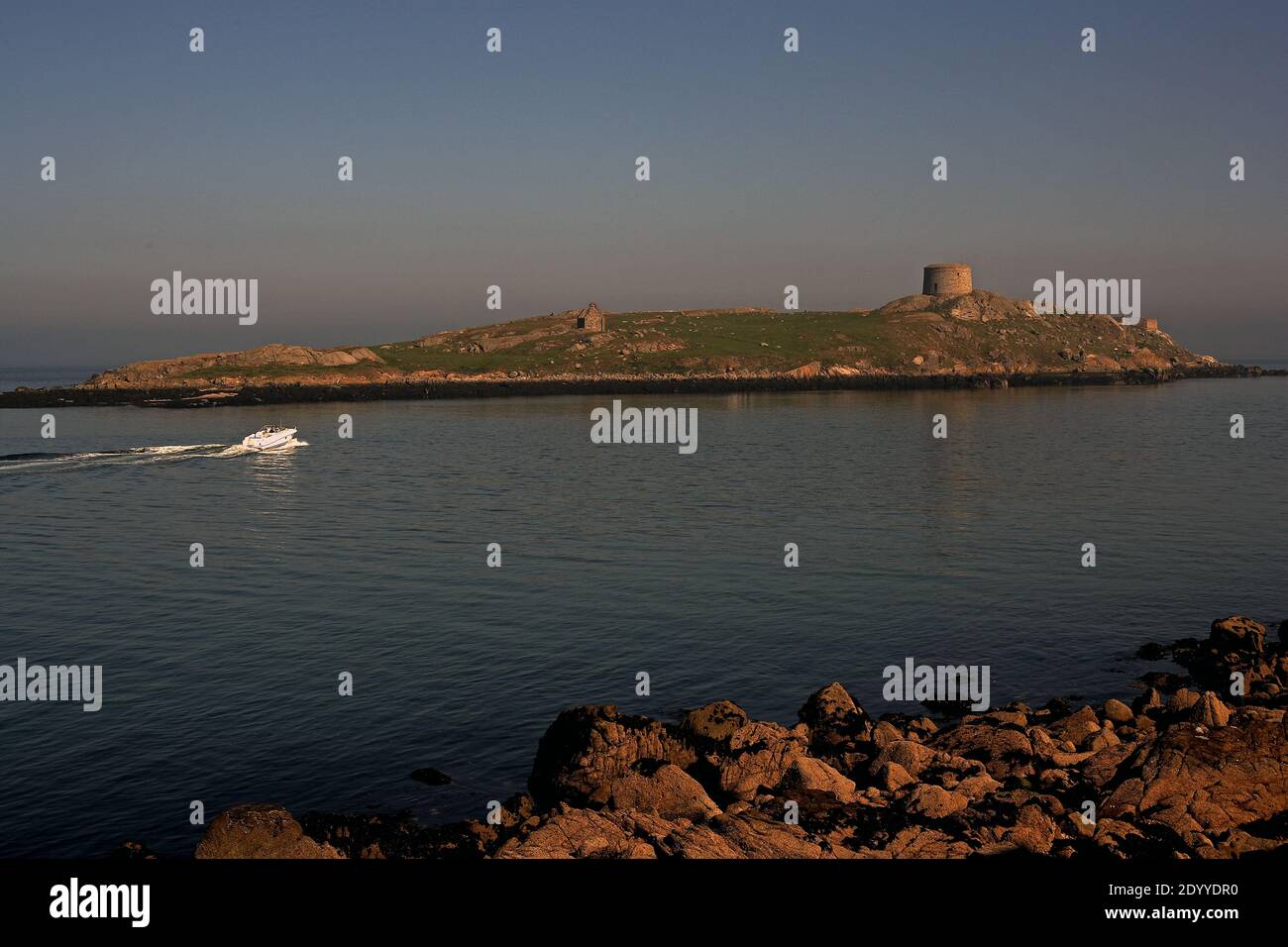 IRELAND / View from Dalkey Village to Castle Stock Photo - Alamy