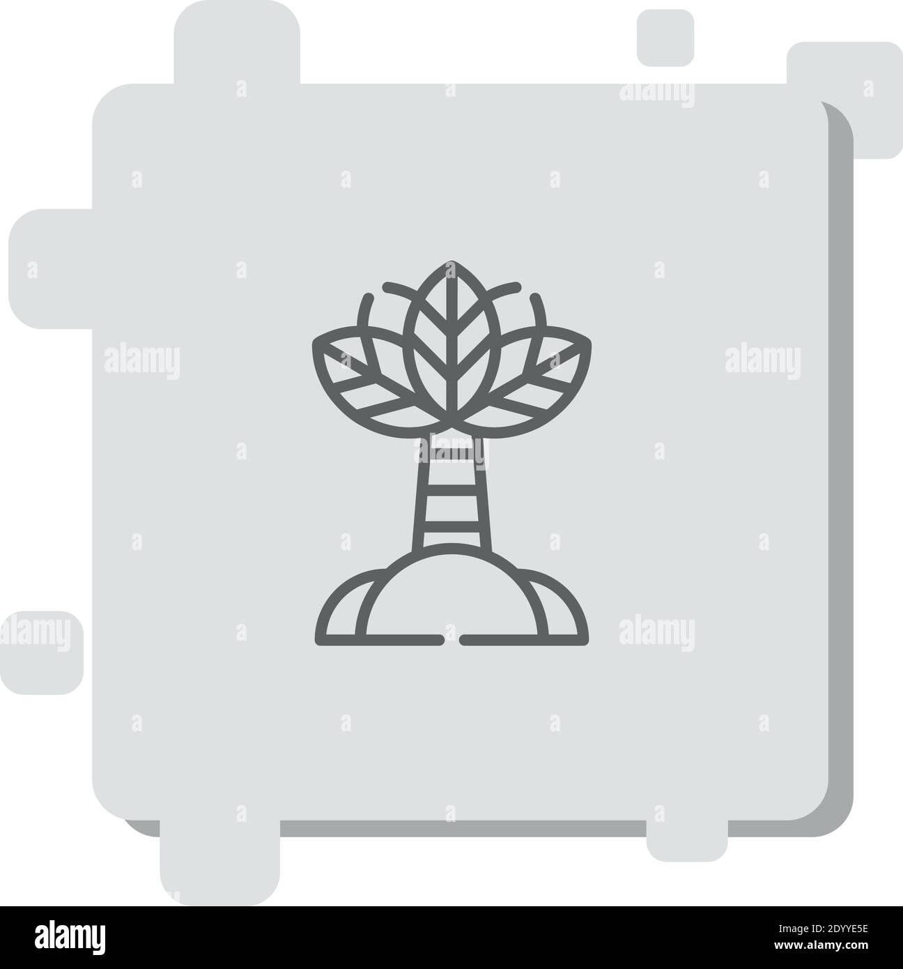 palm vector icon modern simple vector illustration Stock Vector Image ...