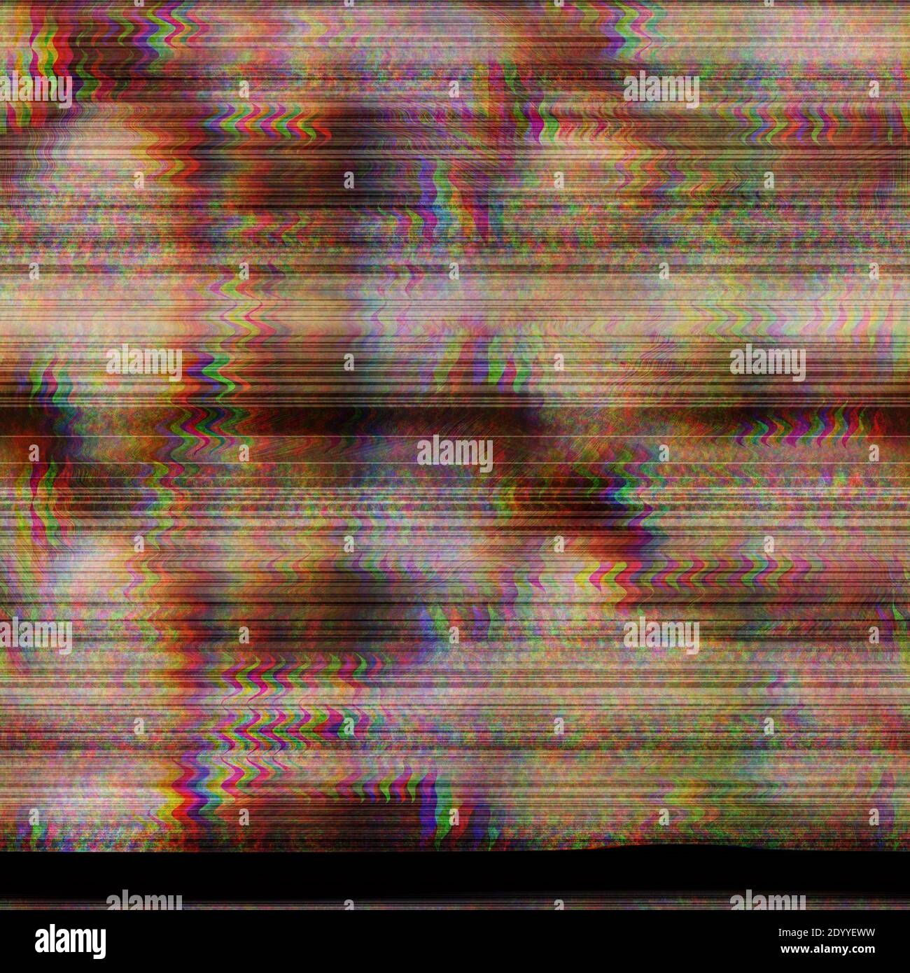 Seamless techno glitch RGB computer monitor noise Stock Photo - Alamy