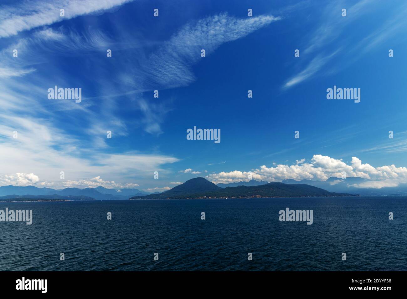 Pacific ocean borders Western Canada. British Columbia's coastal ...