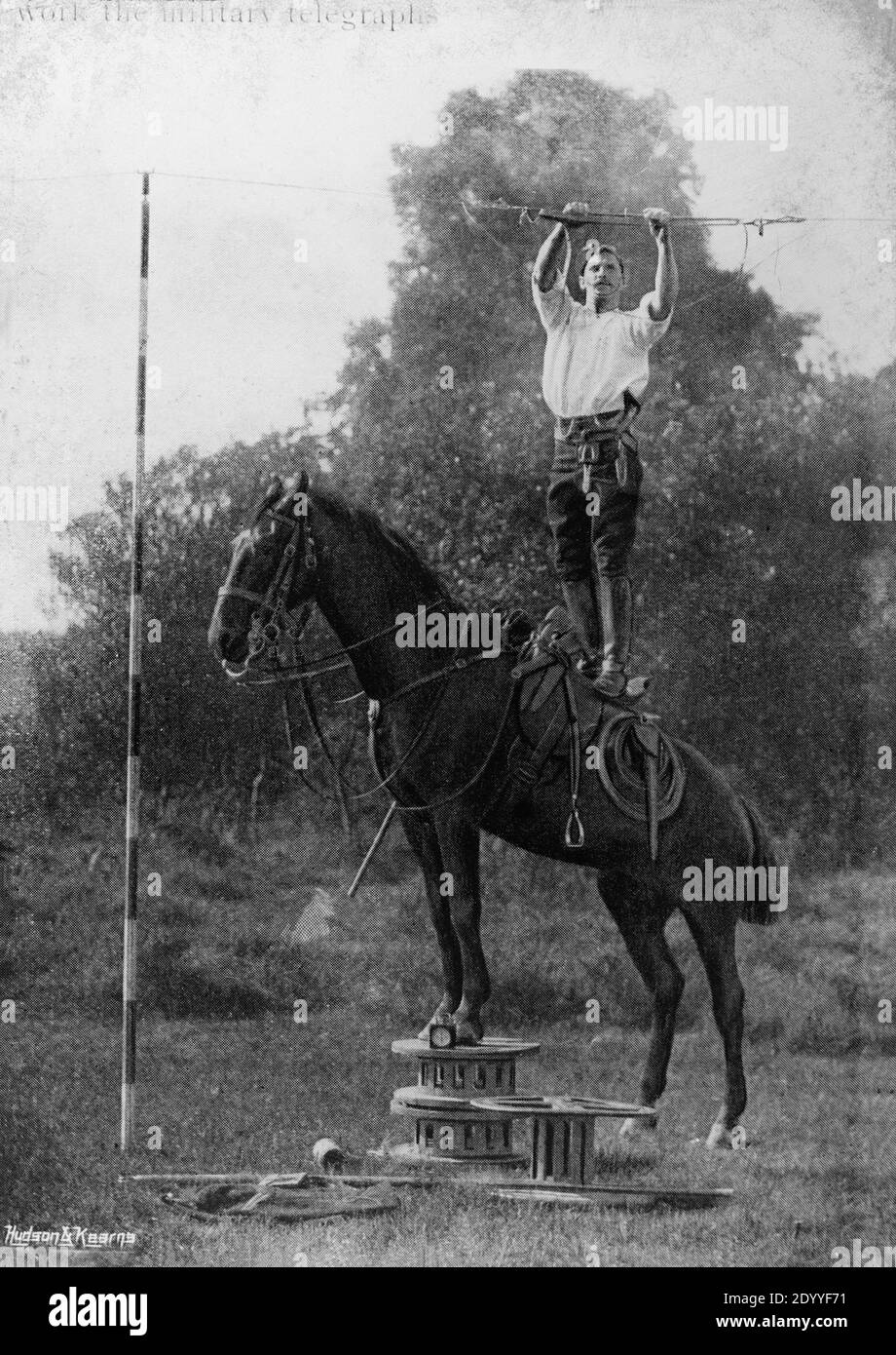 A late Victorian black and white photograph produced by Hudson & Kearns ...