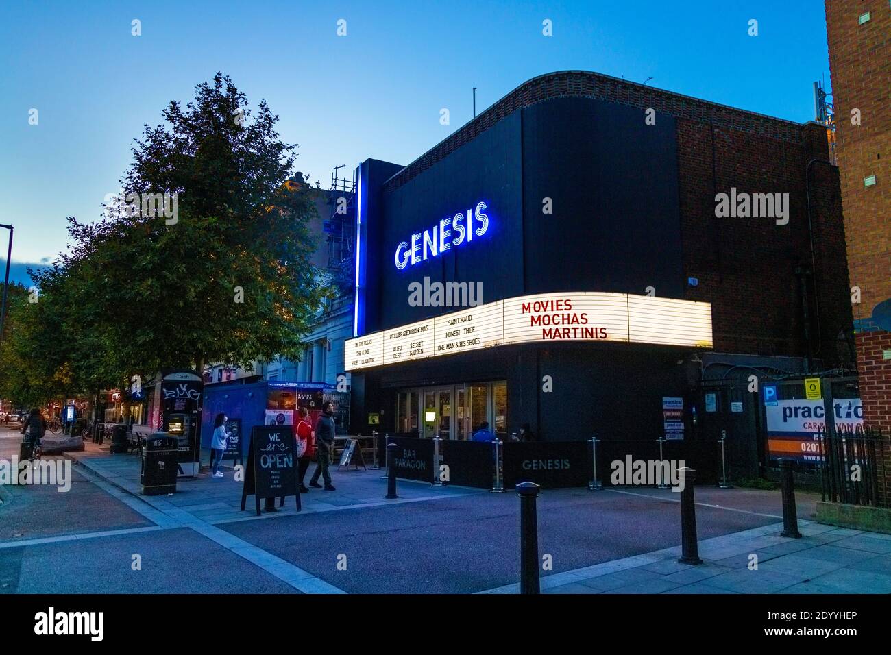 Genesis cinema exterior hi-res stock photography and images - Alamy