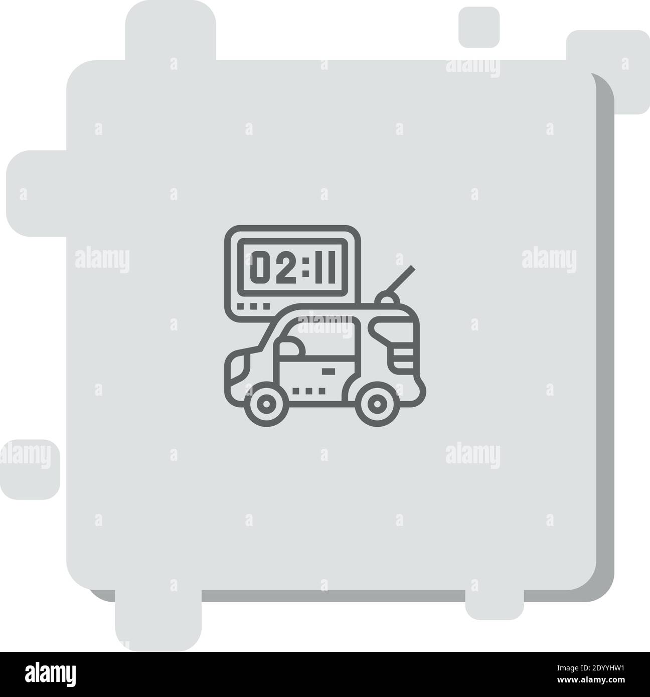 Digital timing clock Stock Vector Images - Alamy