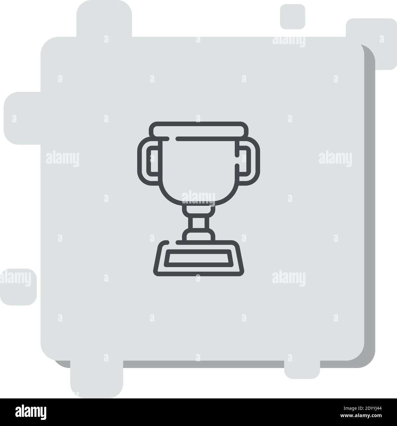trophy vector icon modern simple vector illustration Stock Vector Image ...