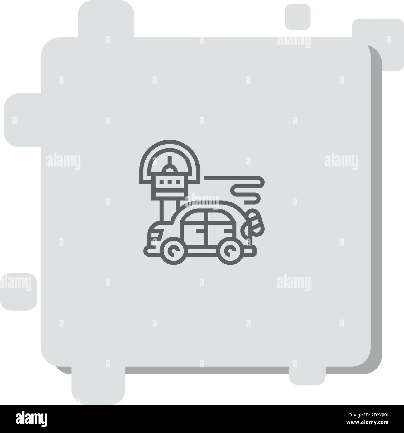 parking meter vector icon Stock Vector Image & Art - Alamy