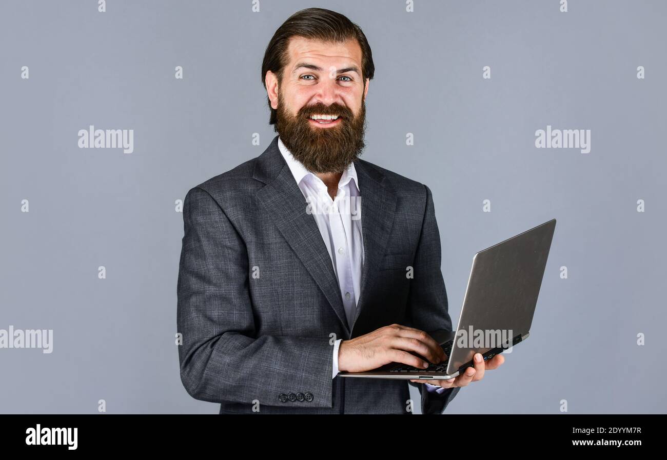 writing message. online education concept. go shopping online ...