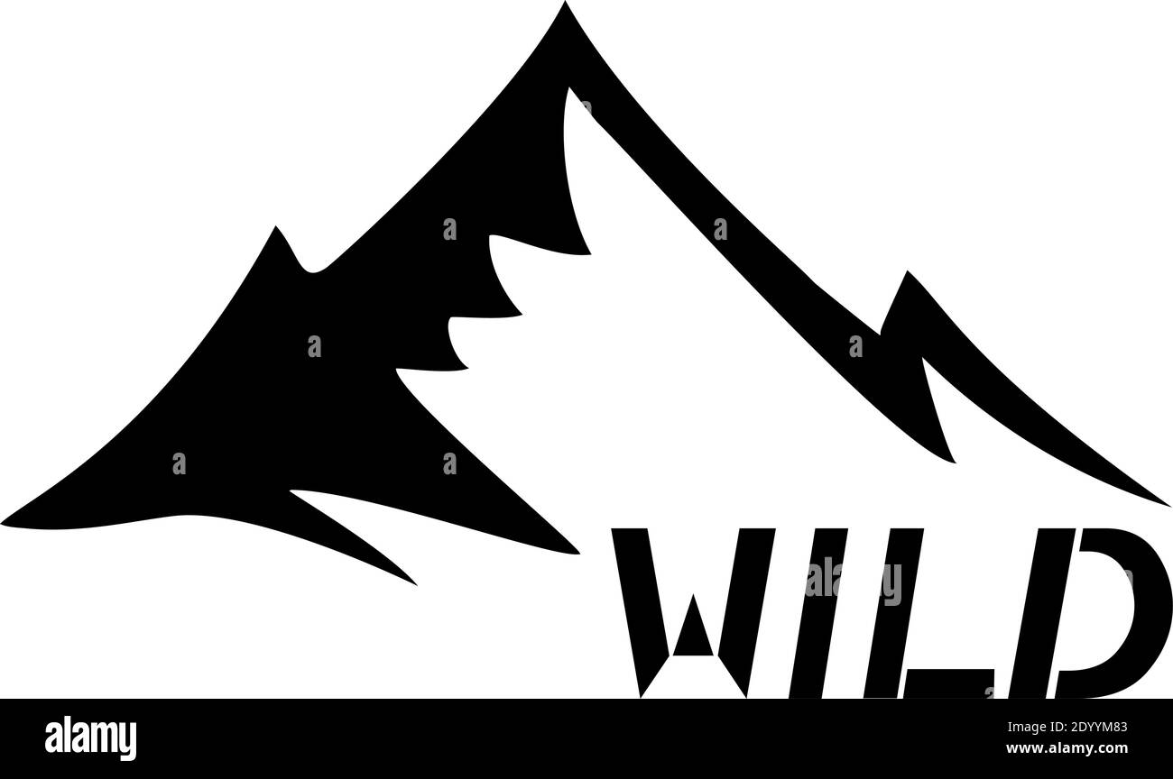 mountain symbol design Stock Vector Image & Art - Alamy