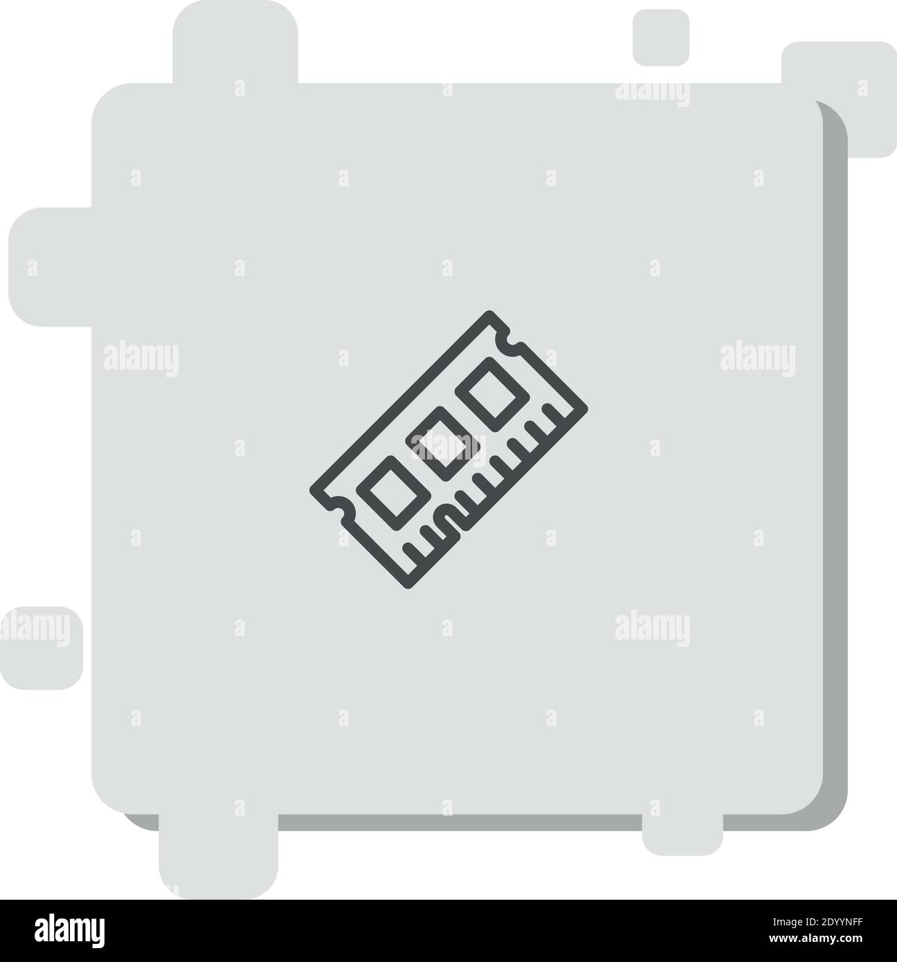 ram vector icon modern simple vector illustration Stock Vector Image ...