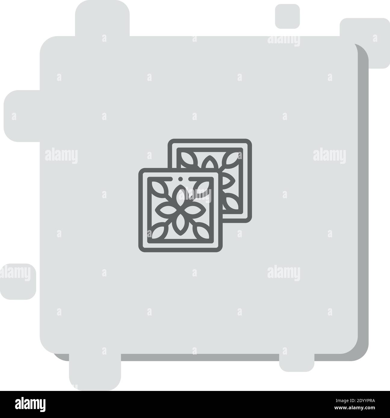 tiles vector icon modern simple vector illustration Stock Vector Image ...