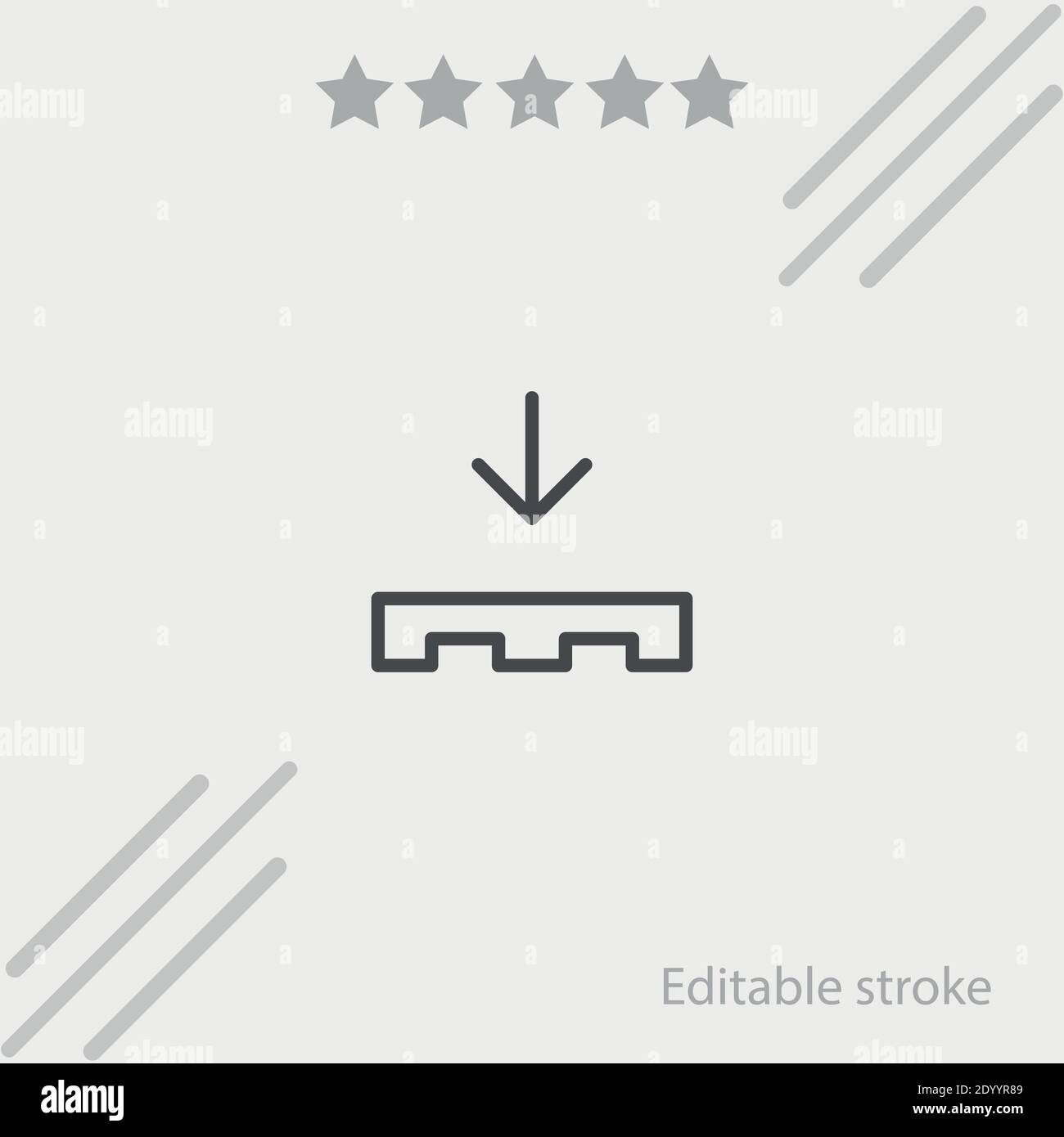 instruction vector icon modern simple vector illustration Stock Vector ...