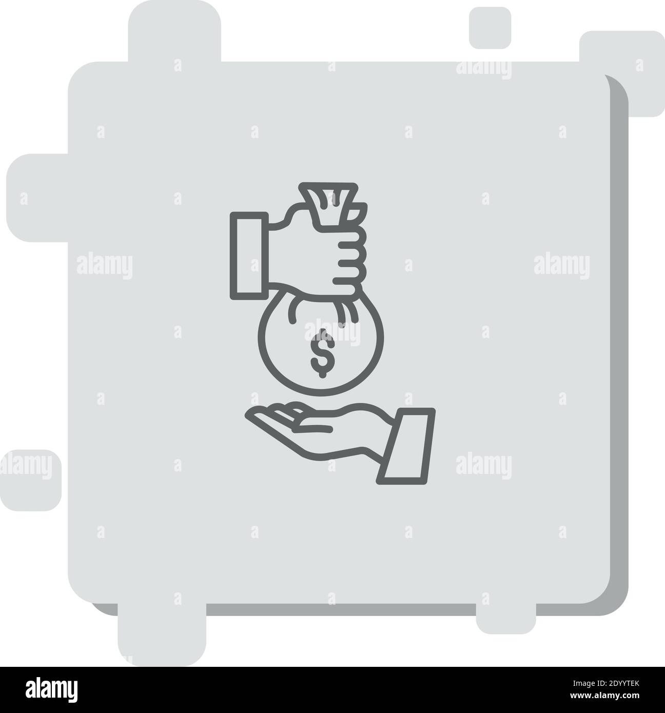 loan vector icon modern simple vector illustration Stock Vector Image ...