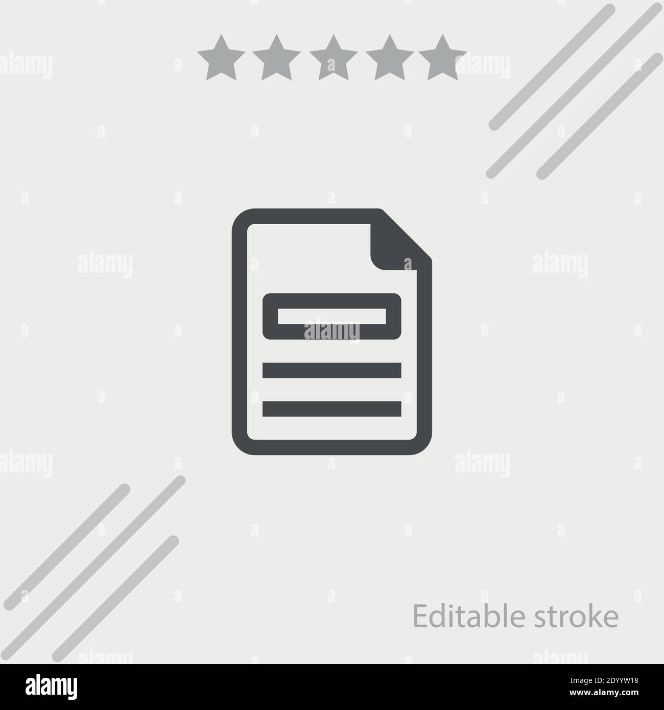 files vector icon modern simple vector illustration Stock Vector Image ...