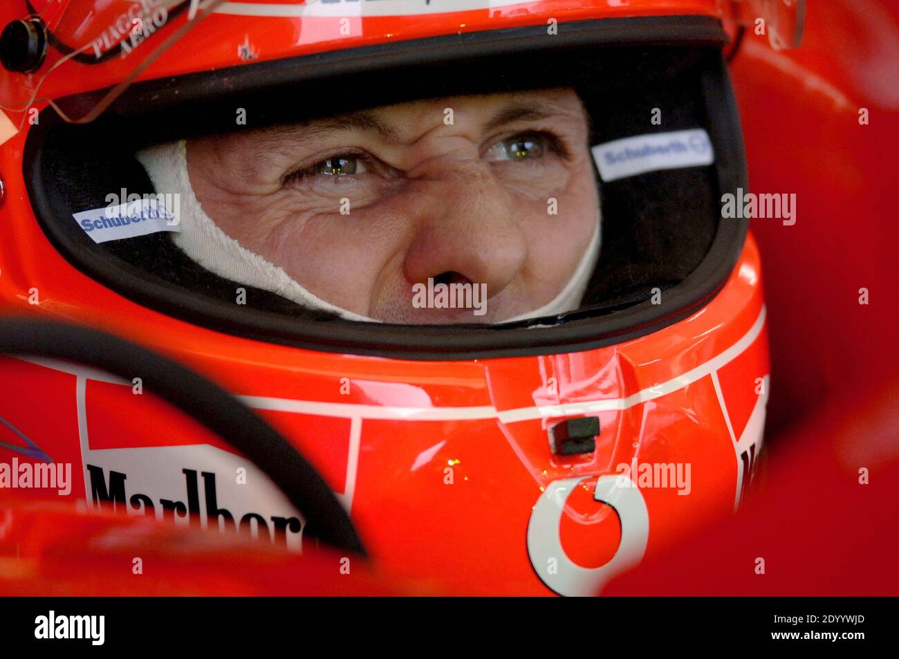 German Formula 1 driver Michael Schumacher (team Ferrari) during ...