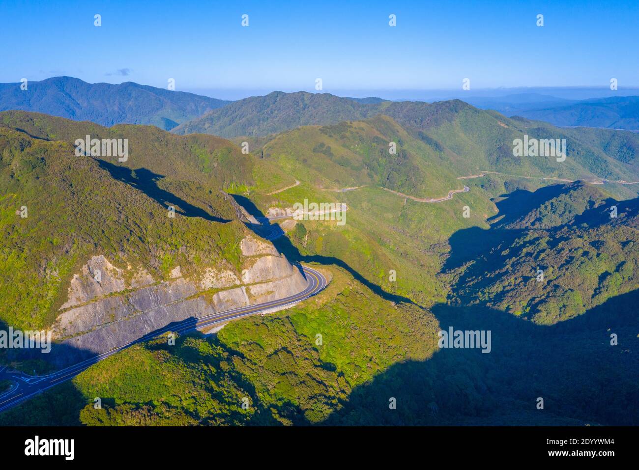 Rimutaka crossing at the North Island of New Zealand Stock Photo - Alamy