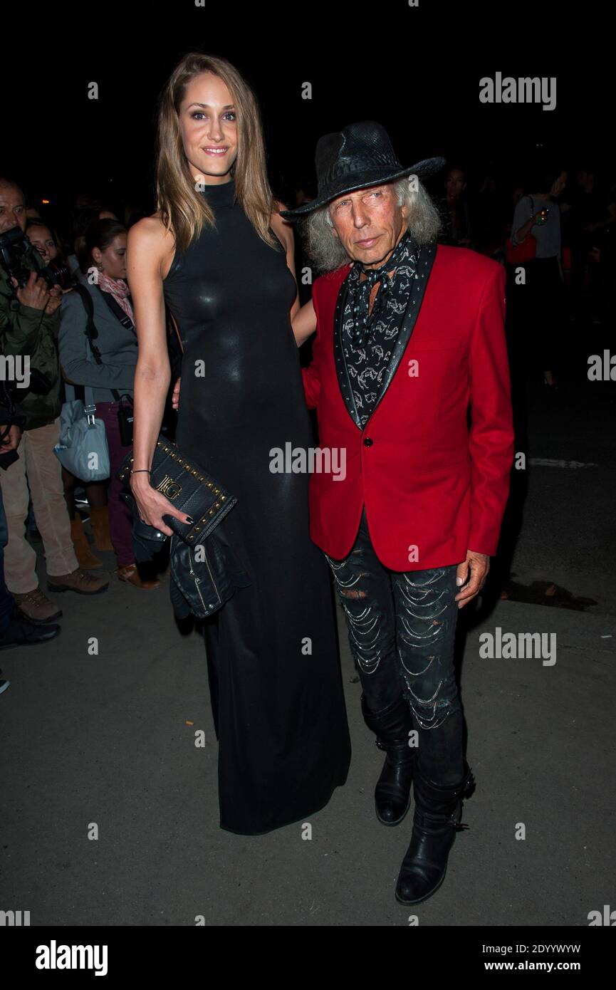 James Goldstein and a guest arriving to the Saint-Laurent's Spring ...
