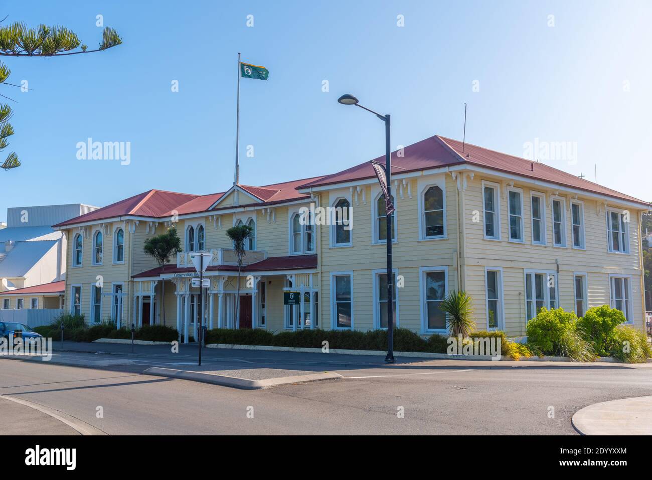 conservation house in the center of Napier, New Zealand Stock Photo - Alamy
