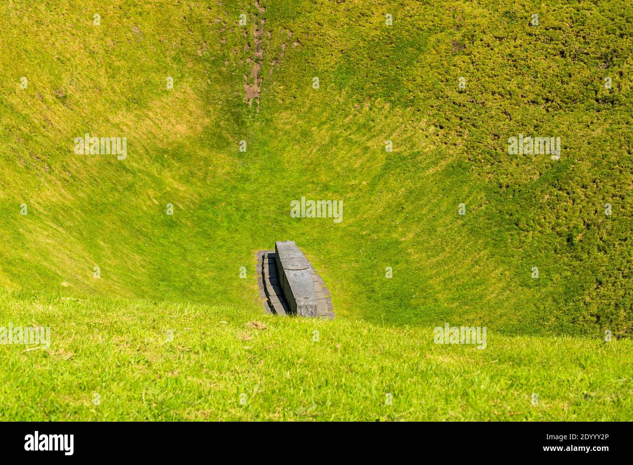 The Irish Sky Garden Crater, Skibbereen, West Cork. Ireland Stock Photo ...