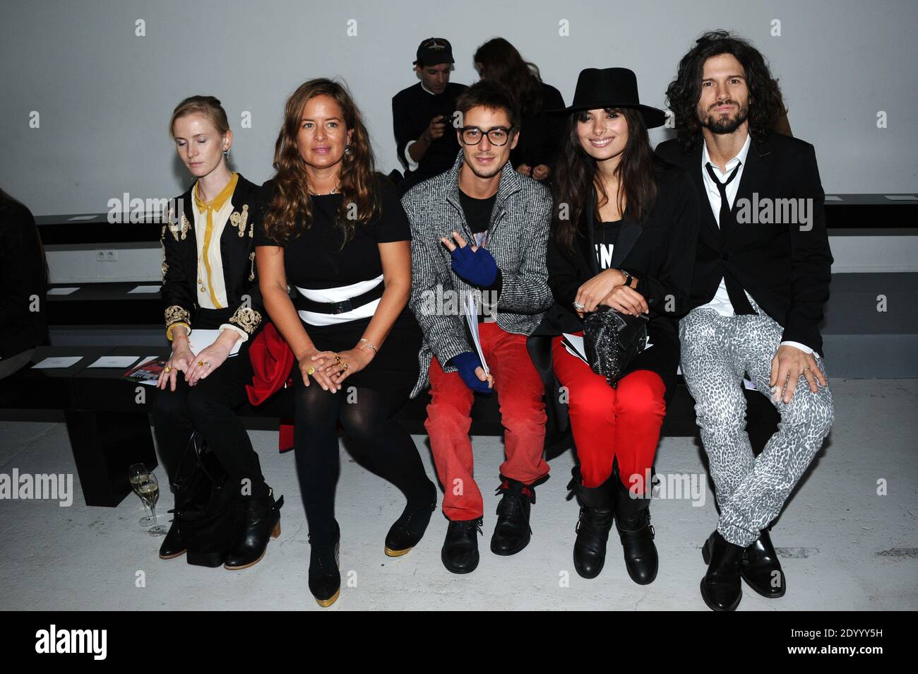 Ionara, Jade Jagger, Adrien Jolivet, Gabriella Wright attending Agnes B ...