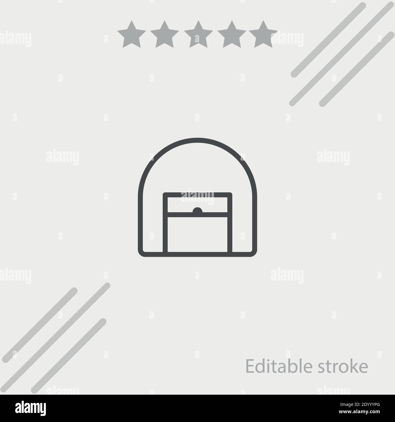 curved vector icon modern simple vector illustration Stock Vector Image ...