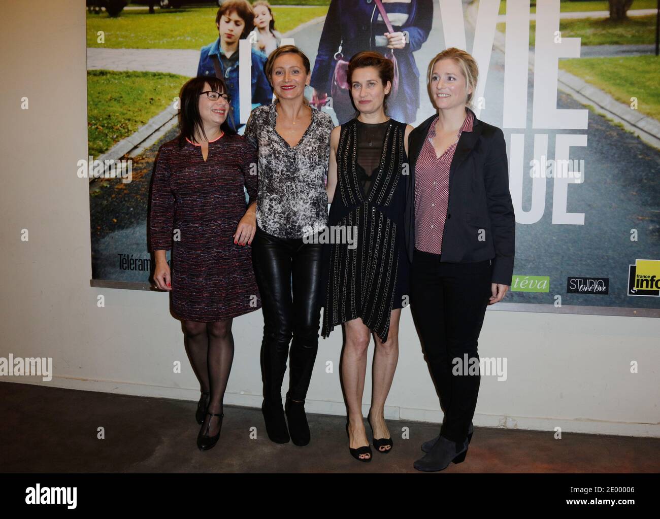 Isabelle Czajka, Julie Ferrier, Emmanuelle Devos and Natacha Regnier ...